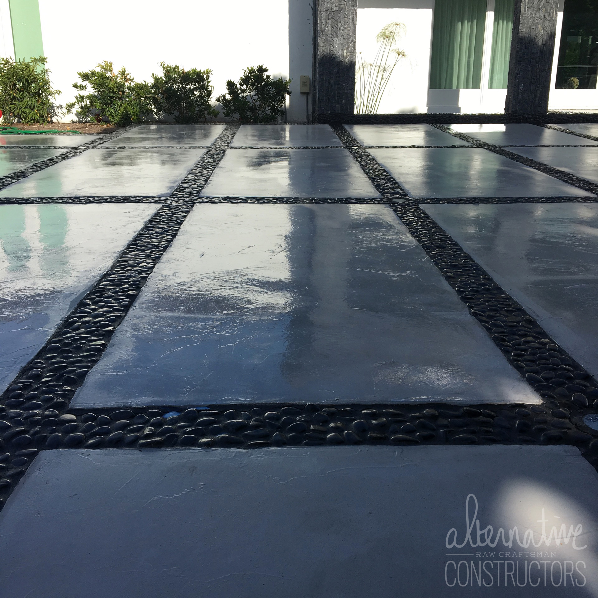 Microcement Driveway RefinishAlternative Constructors